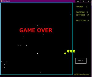 【C#】パックマン風スネークゲームを作ろう！ メモ帳でプログラミング - 業務効率化の工場